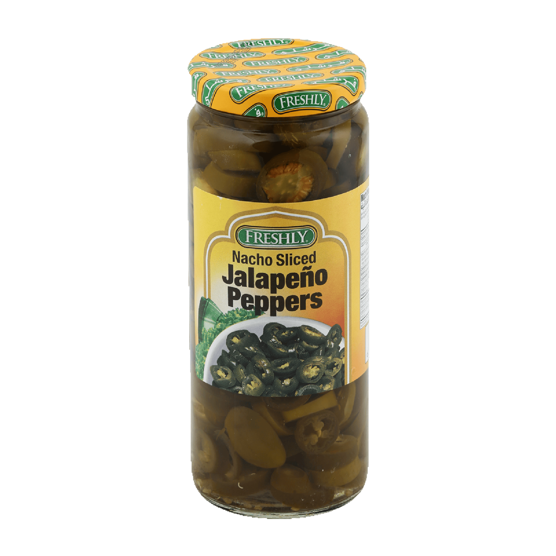 Freshly Nacho Sliced Jalapeno Peppers 454 g