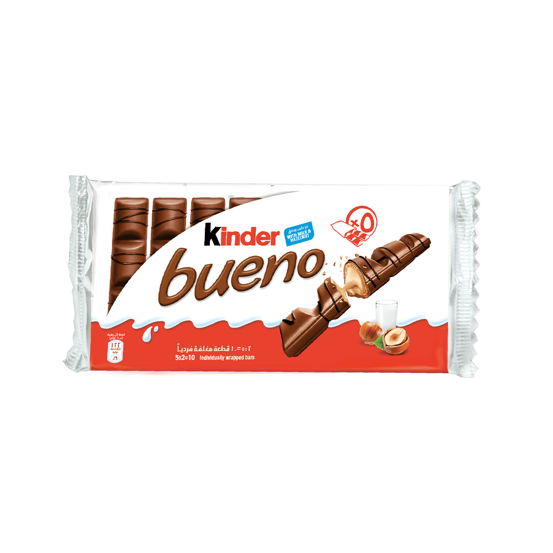 Kinder Bueno Chocolate Bag 10 Fingers 21.5 g