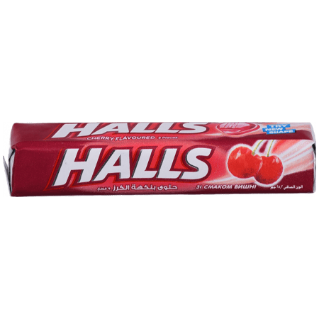 Halls Candy Cherry Flavor