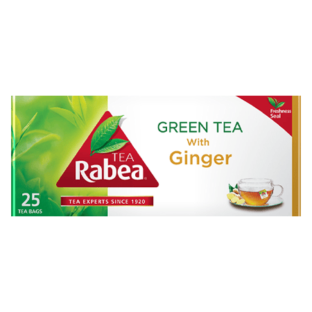 Rabea Ginger Green Tea 25 Bags