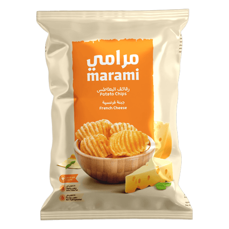 Marami Wavy Potato Chips French Cheese 100g