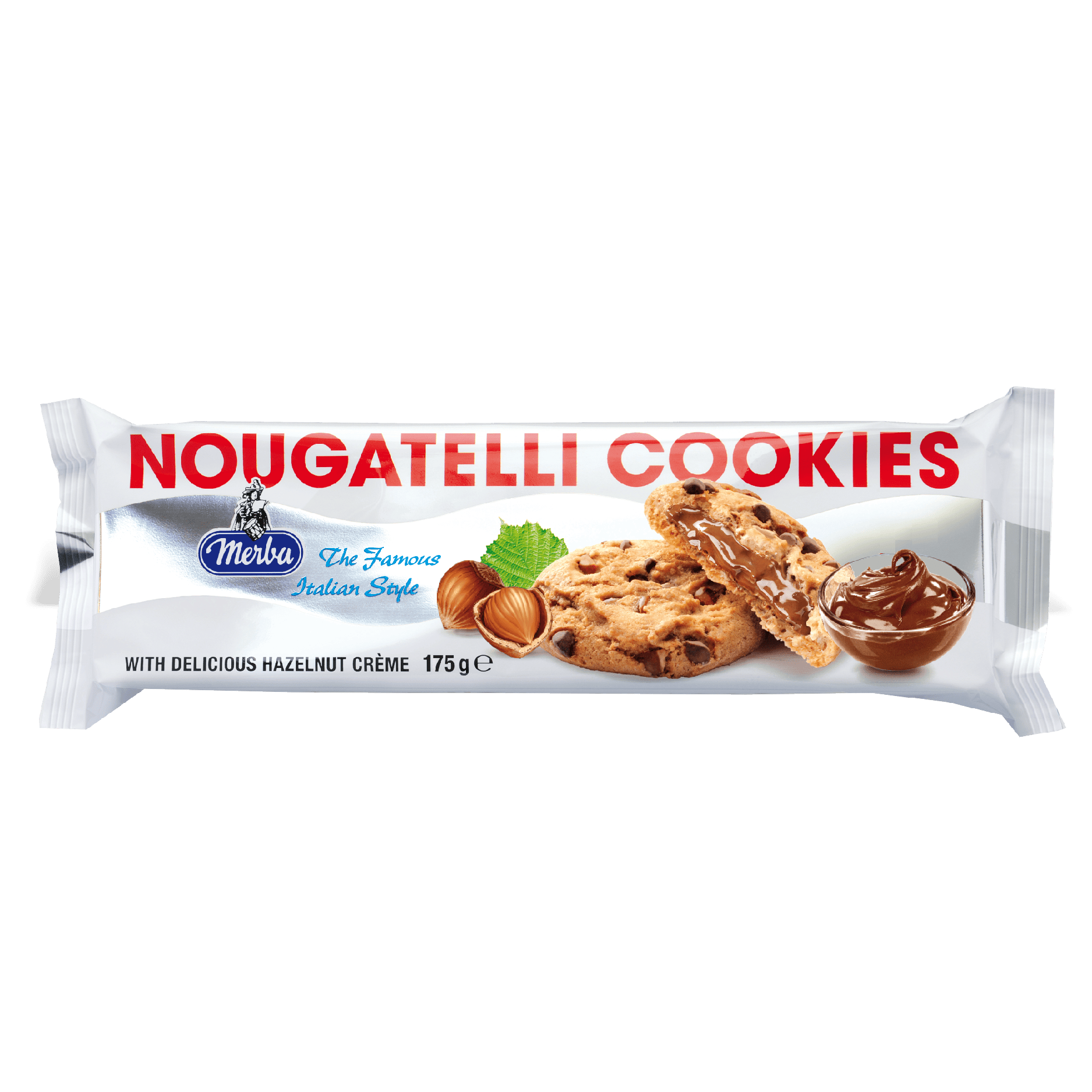Merba Nougatelli Cookies with Hazelnut Cream