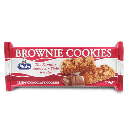 Merba Brownie Cookies Chocolate