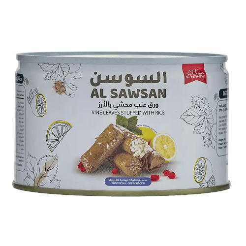 Al Sawsan Stuffed Vine Leaves 400 gm