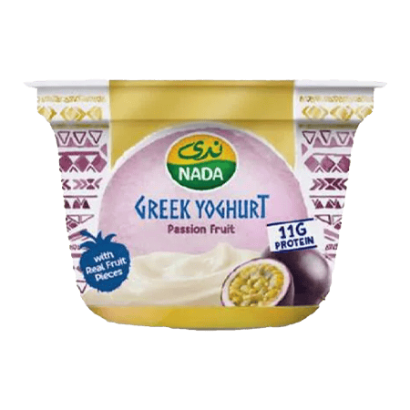 Nada Greek Yoghurt Passion Fruit Flavor Full Fat1 60 gm