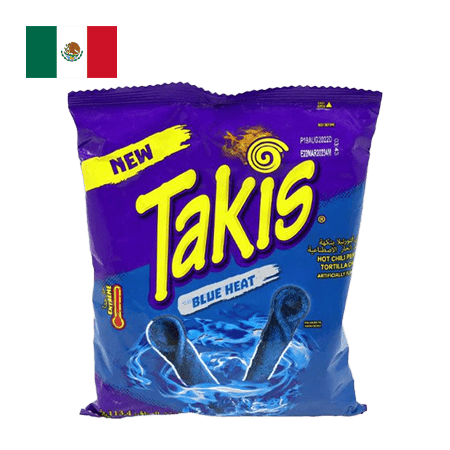 Takis Blue Hot Chili Pepper Tortilla 113.4g